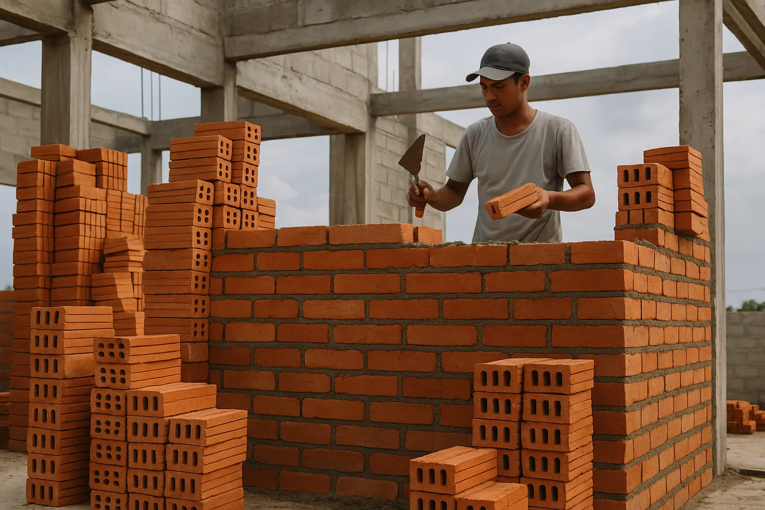 Cara Menghitung Kebutuhan Bata Merah per Meter Persegi M2 | Corativ