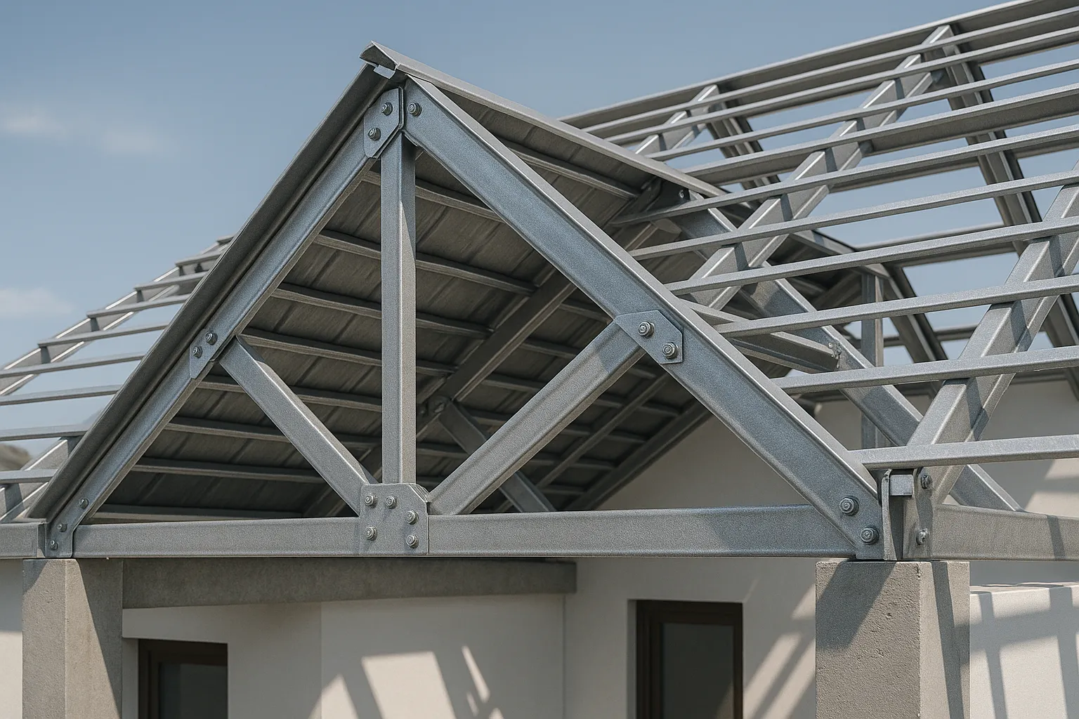 Rumus Kuda Kuda Baja Ringan Bentang 6, 8, 10 Meter (M) | Corativ